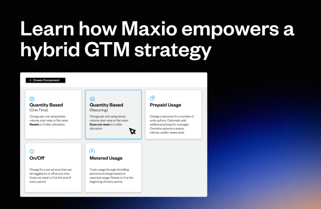 Maxio Fall Product Updates: Hybrid GTM Demystified