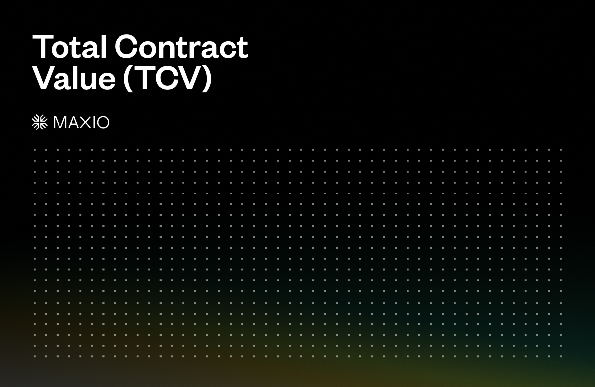 Total Contract Value (TCV) in SaaS: Definition and Examples