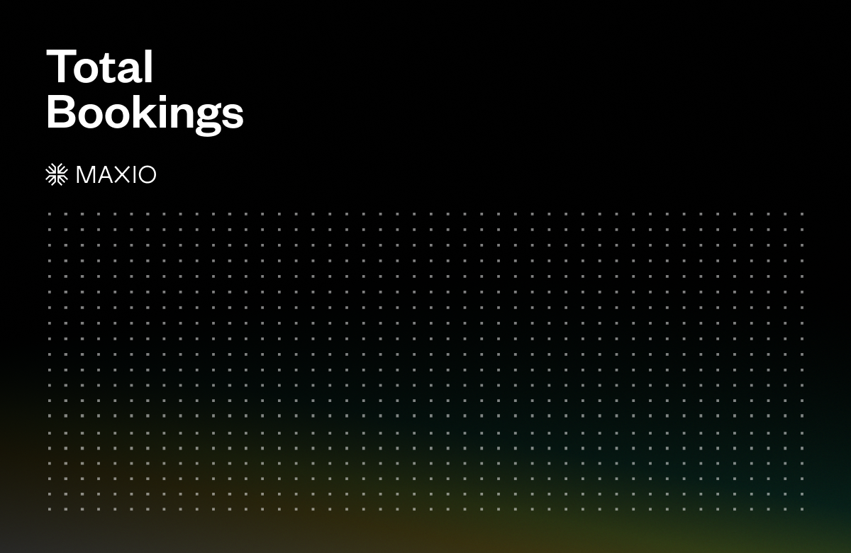 Total Bookings Definition for SaaS