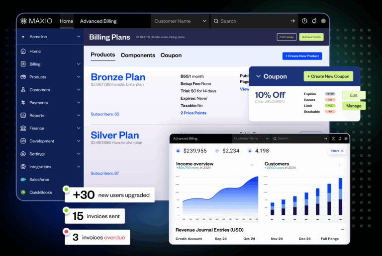Automated Recurring Billing | Maxio