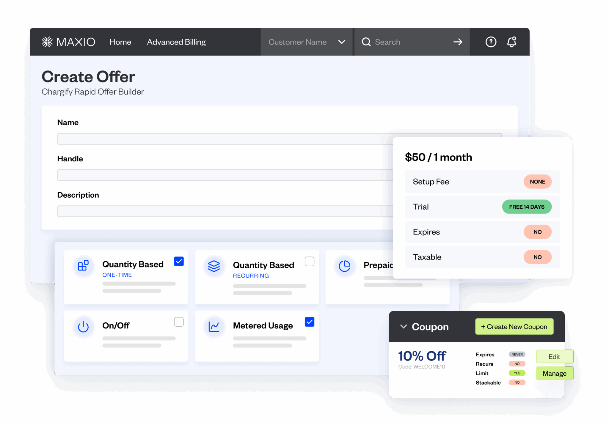 Subscription billing software built for B2B SaaS | Maxio