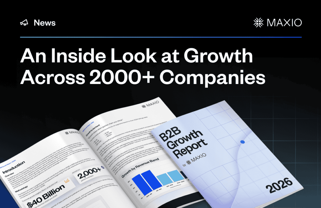 Maxio Unveils B2B Growth Report Highlighting the New Reality of SaaS ...